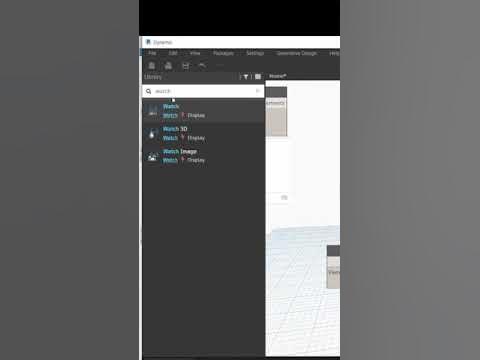 DYNAMO | Selection nodes #1 - YouTube