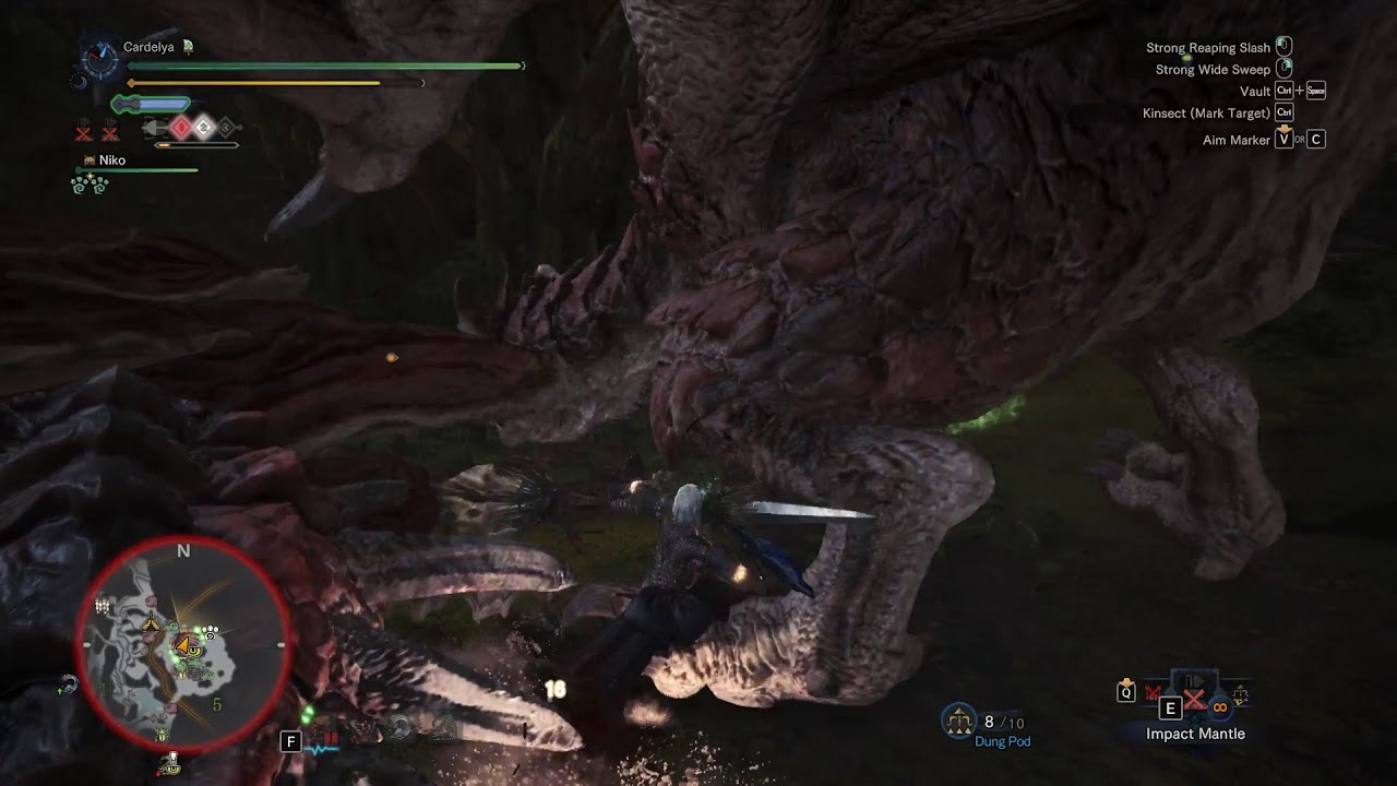 Monster Hunter World: Rathalos (Catastrophe's Light Insect Glaive ...