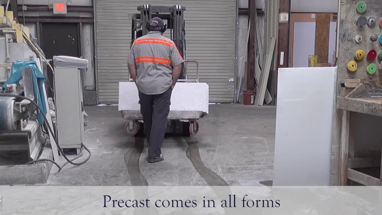 The Making of Precast Terrazzo - YouTube