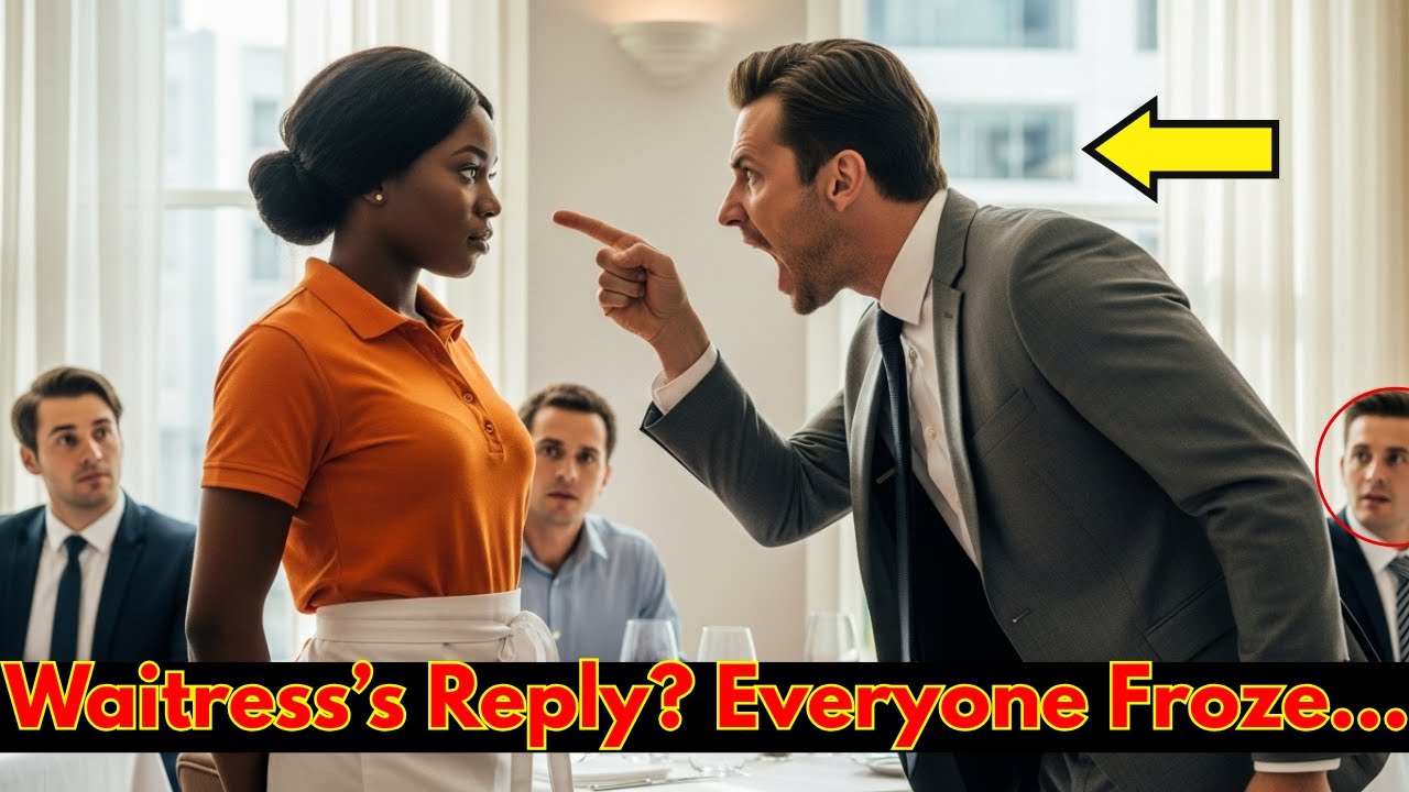 Billionaire Yells at Black Waitress—She Replies with One Sentence That ...