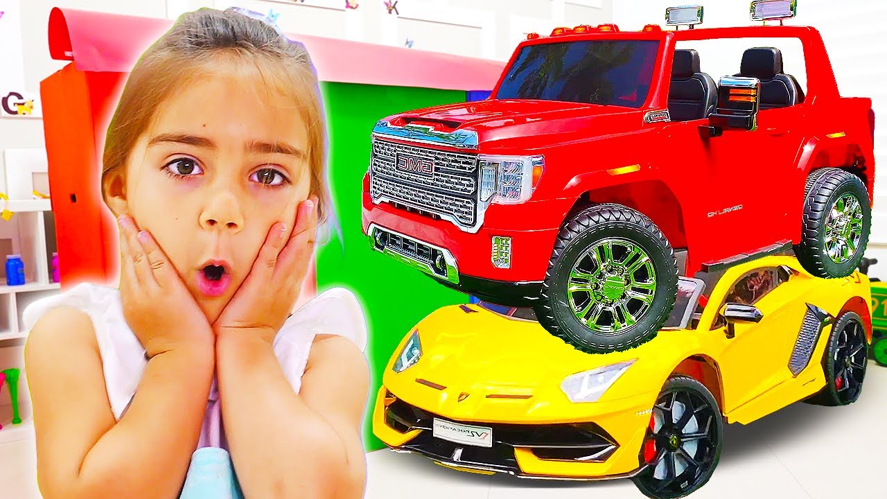 Magic little driver ride on toy cars and transform car || Mia and ...