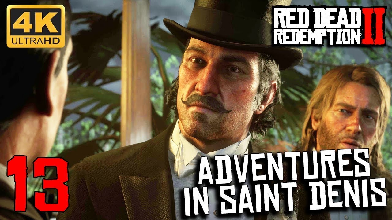 Red Dead Redemption 2 - Part 13: Tilly Jackson, Rhodes Bank Robbery ...