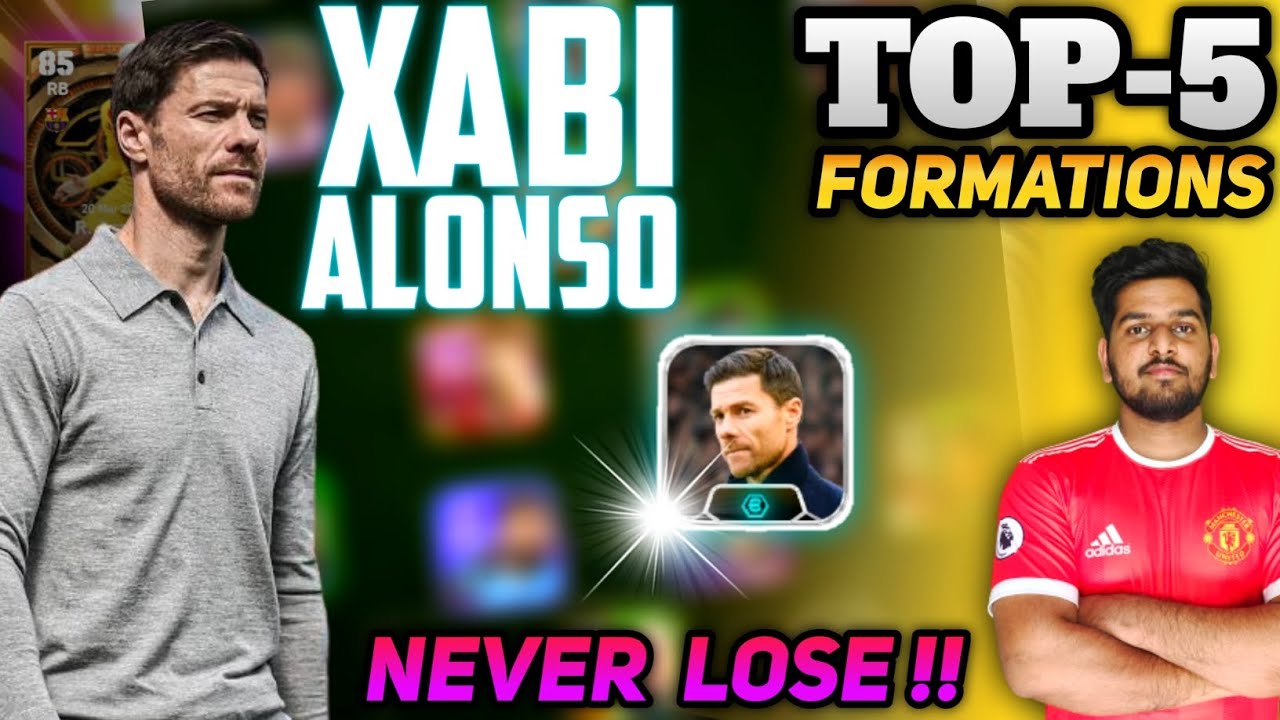 Top 5 Best Formations For Booster Xabi Alonso & Quick Counter Tactics ...