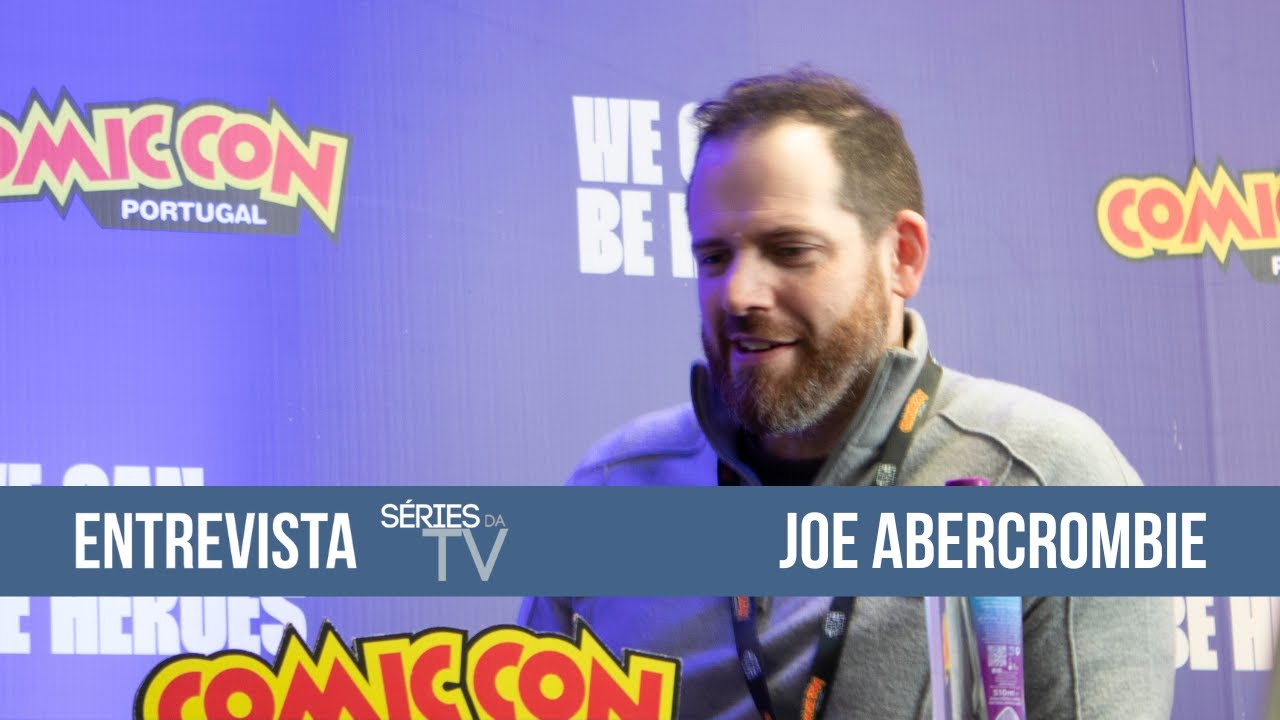 Exclusivo Comic Con Portugal - Entrevista a Joe Abercrombie - YouTube
