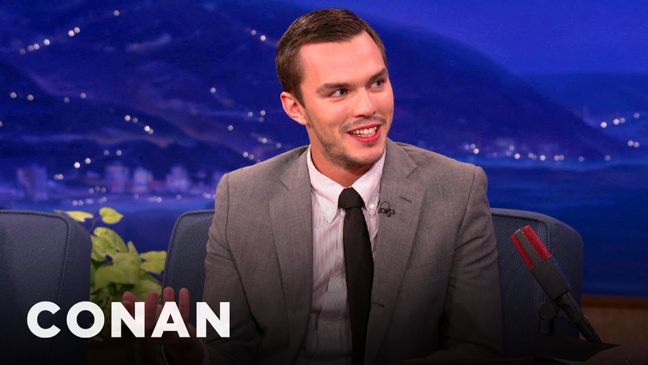 Nicholas Hoult Loved Eating Brains As A Zombie | CONAN on TBS - YouTube