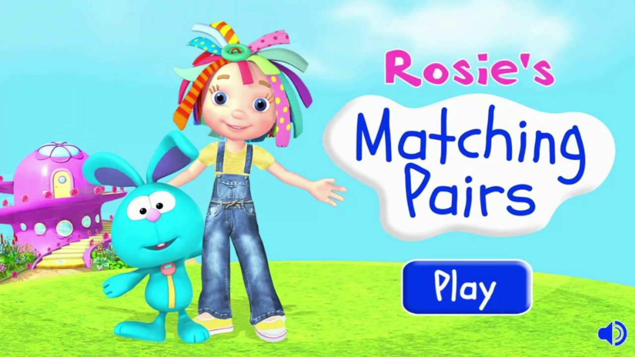 Fun cartoons for kids | MATCHING PAIRS GAME | Everythings Rosie - YouTube