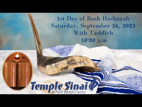Rosh Hashanah 1st Day Service with Tashlich Sept 16, 2023 10:30 AM ...