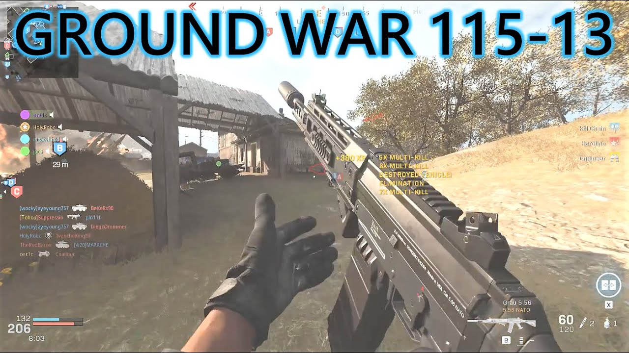 CoD: MW Ground War (115-13) PC HD Grau Gameplay - YouTube