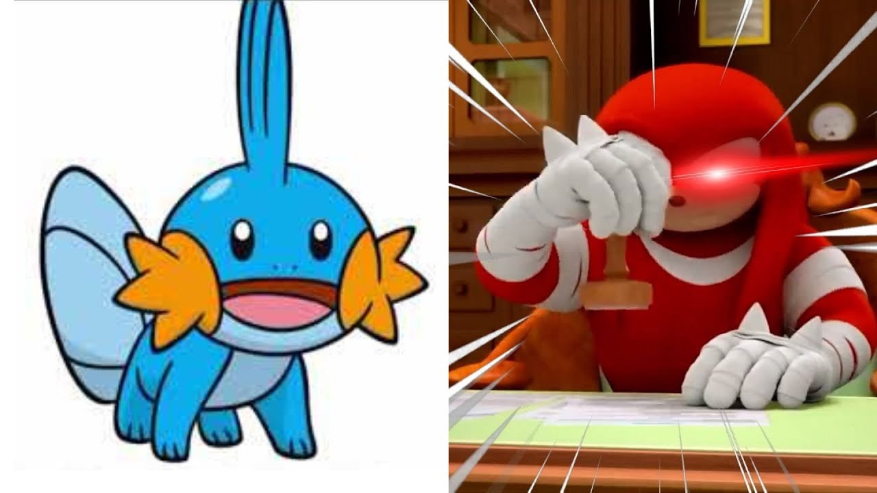 Knuckles rates Starter Pokemon - YouTube