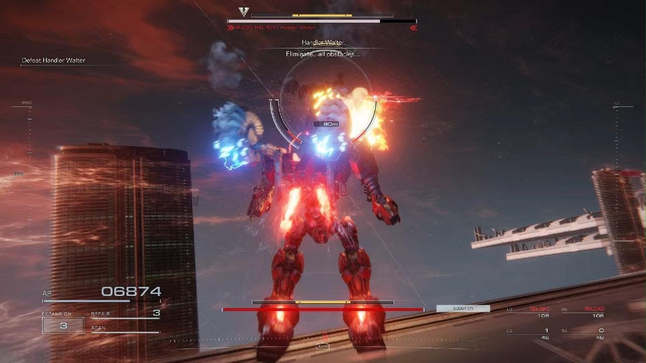 Armored Core 6 Bring Down the Xylem S Rank - YouTube