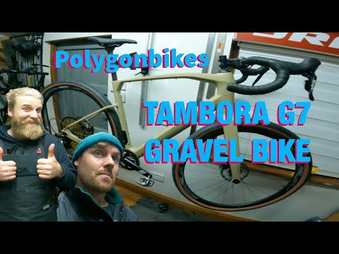 POLYGONBIKES NEW TAMBORA G7 GRAVEL BIKE / stock Vs custom build - YouTube