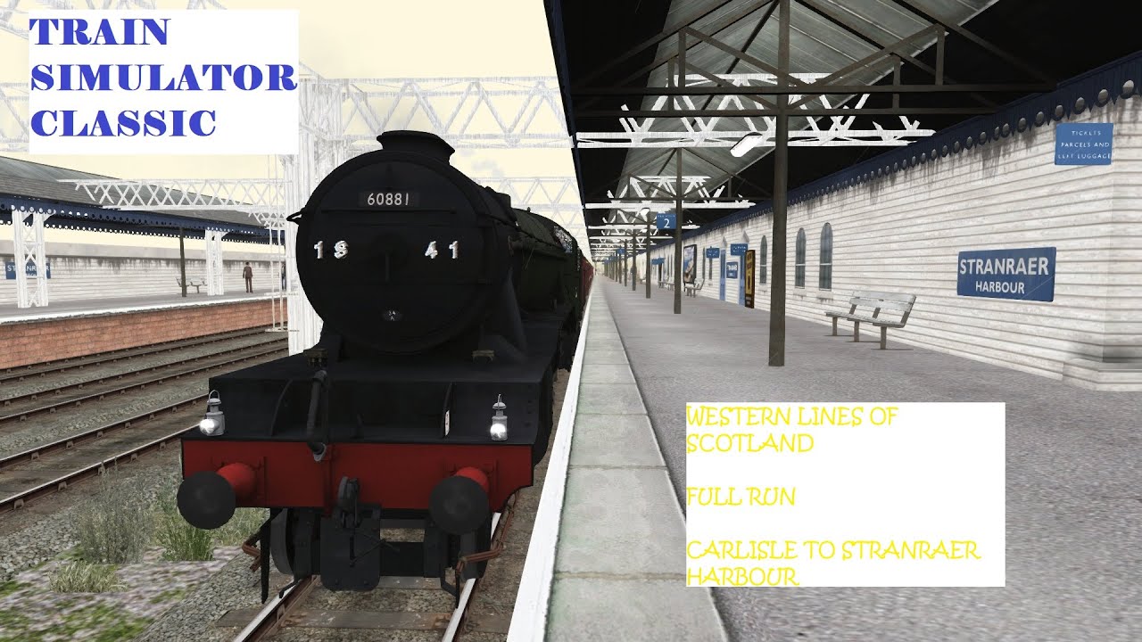Train Sim Classic: Western Lines of Scotland - Full Run - Carlisle to ...