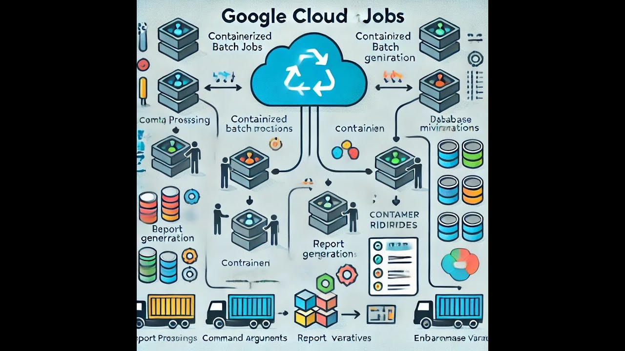 Container overrides with Google Cloud Run Jobs/Workflows - YouTube
