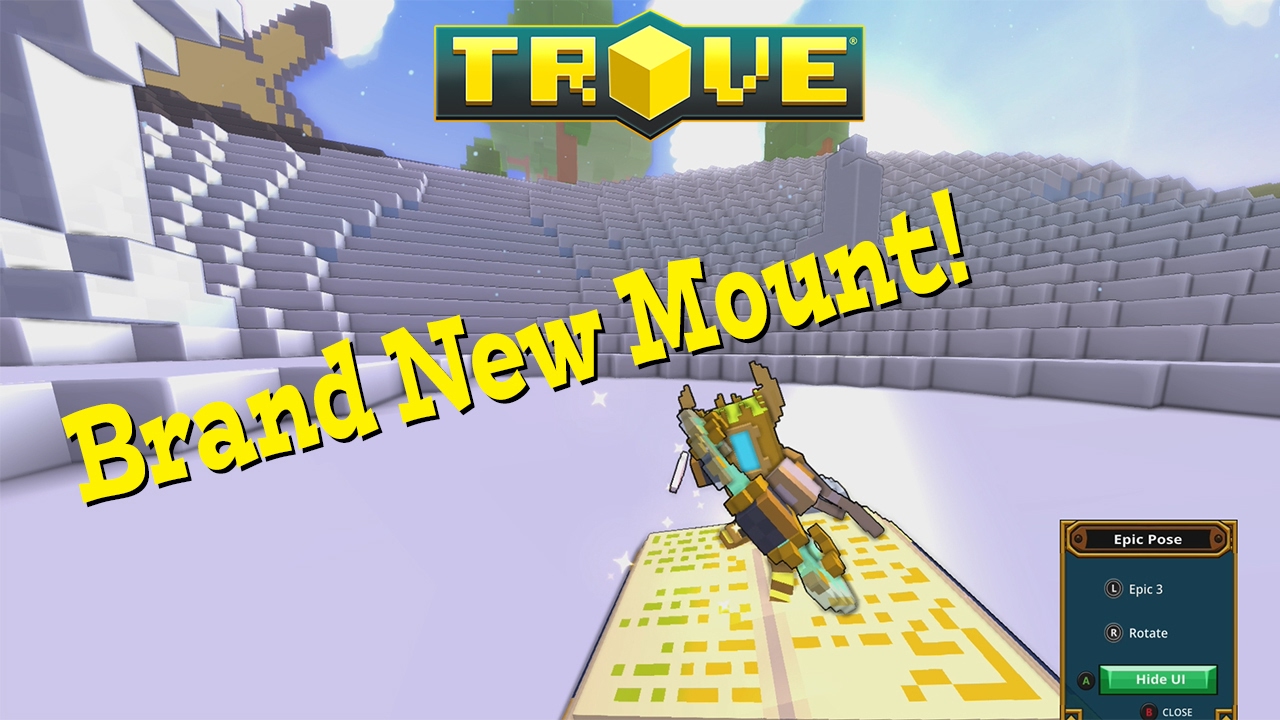 Trove Xbox One: New Runemaster Record Mount Showcase! - YouTube