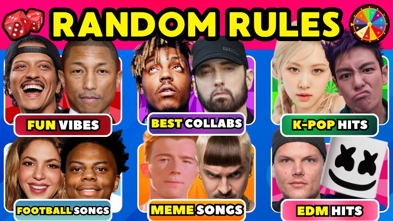 Save One Song 🔥 RANDOM Rules: 20 RULES, 6 SONGS | Music Quiz🎵 - YouTube