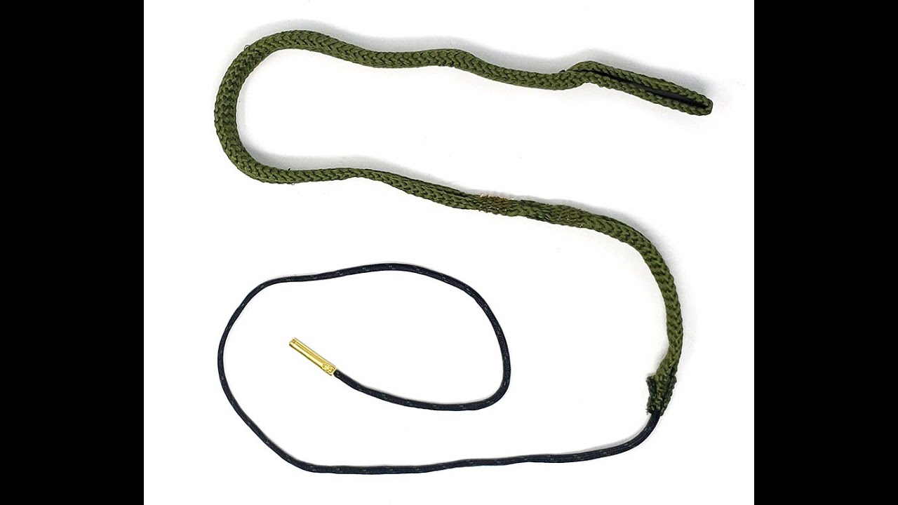 Cordon De Limpieza (bore snake). Taller Armer0. - YouTube