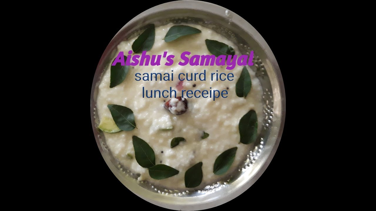 Creamy Samai curd rice/little millet curd rice/my lunch vlog/hotel ...
