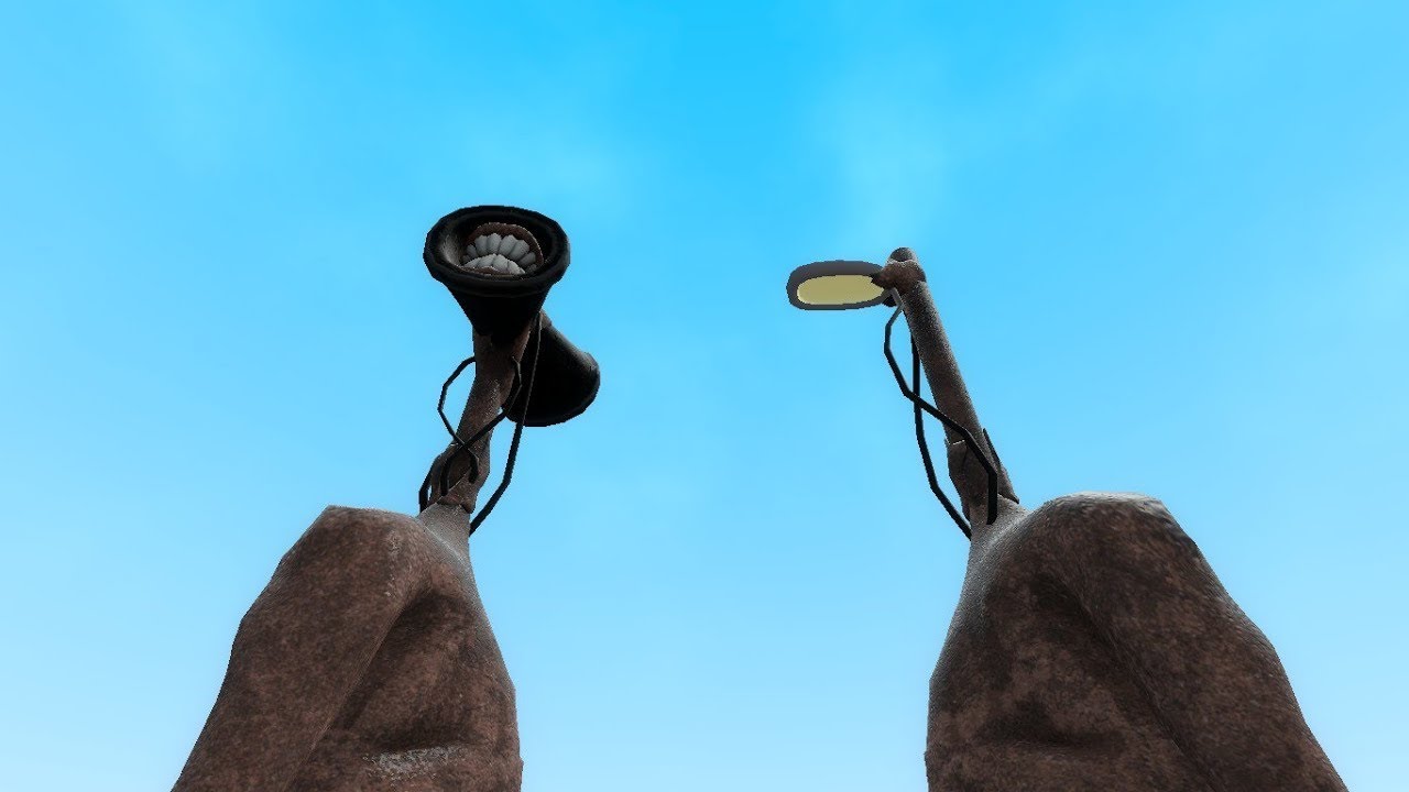 GMod: Siren Head Vs Head Light!!! (Trevor Henderson Mod Pack) - YouTube
