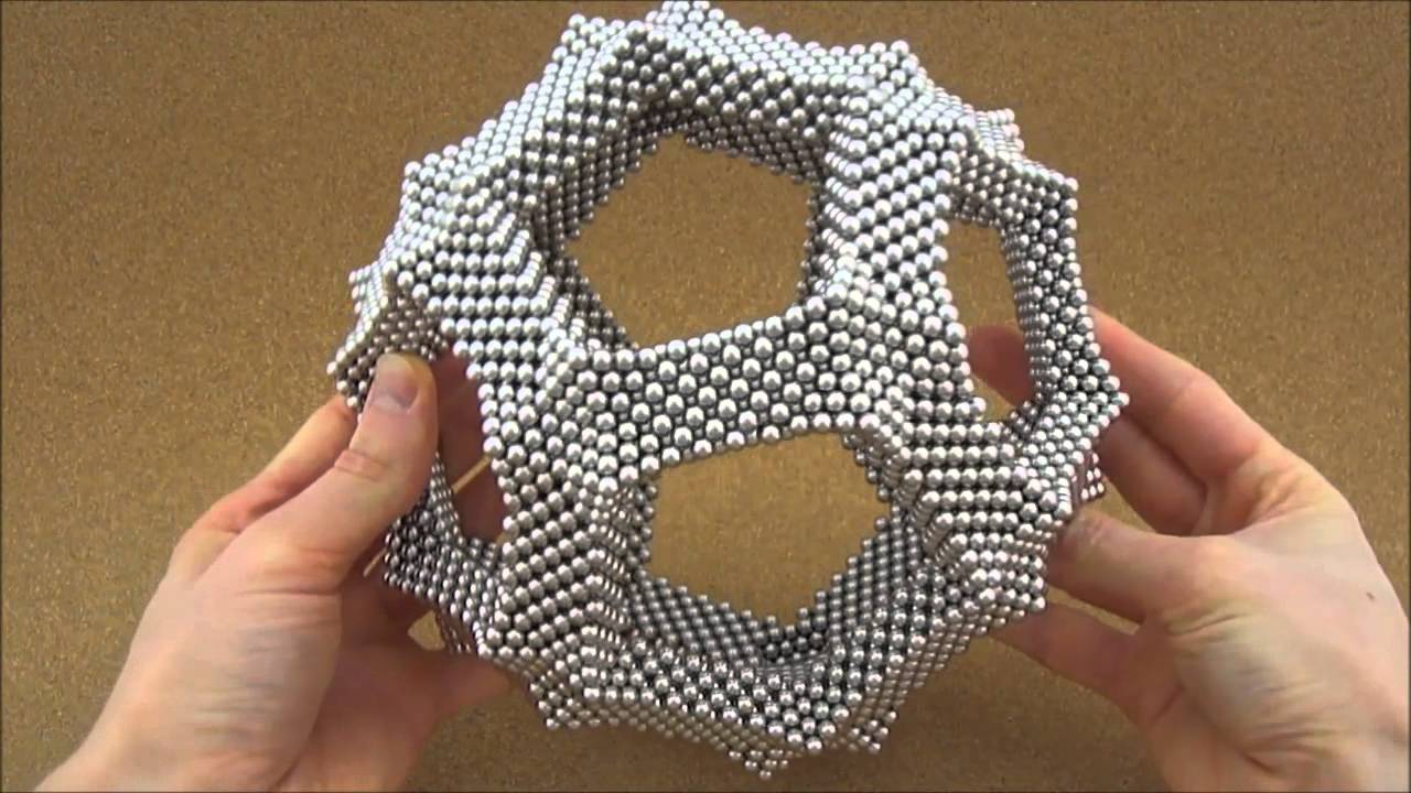 Layered Triangle Variation Diagonal Edge Dodecahedron (Zen Magnets ...