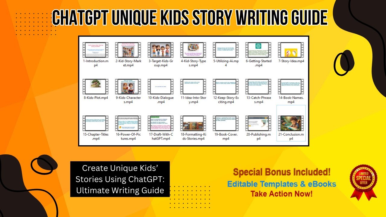 Create Unique Kids’ Stories Using ChatGPT Ultimate Writing Guide - YouTube
