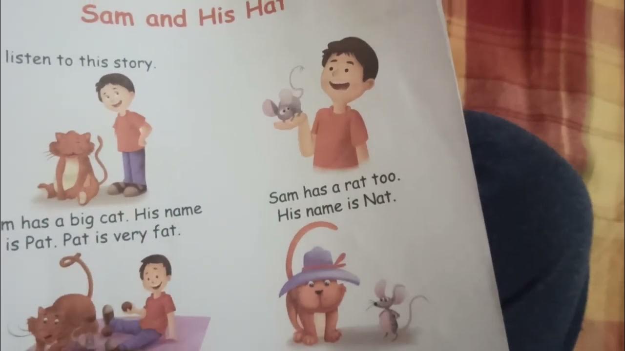 UKG# READING # My child # Sam And His Hat Story 1# - YouTube