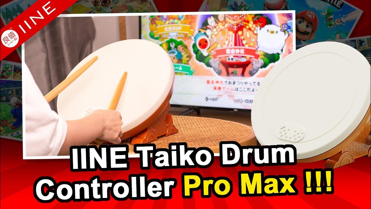 IINE Taiko Drum Controller Pro Max Preheating🥁 - YouTube