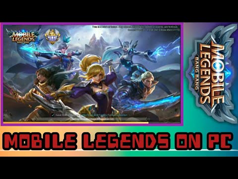 How to install Mobile legends into PC 100% working 2019 - YouTube