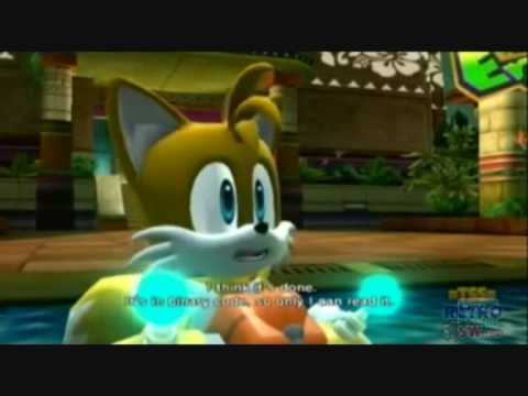 Sonic Colours - Tails' translator, Practice fandub - YouTube