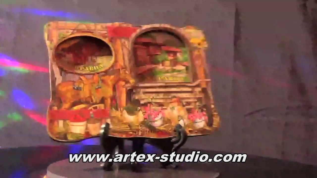 Музикално видео * 3D Релефни Магнити * www.artex-studio.com - YouTube