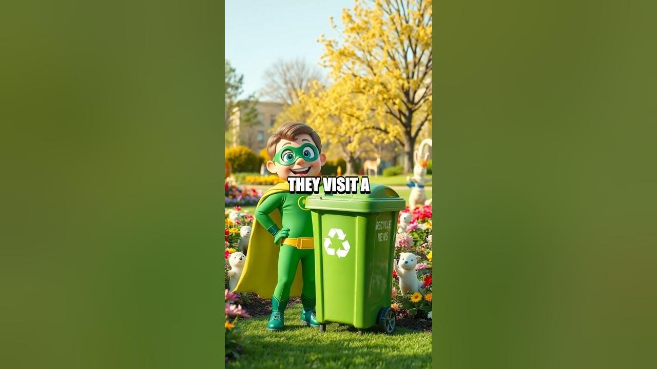The Adventures of Captain Recycle: Learning About Recycling - YouTube