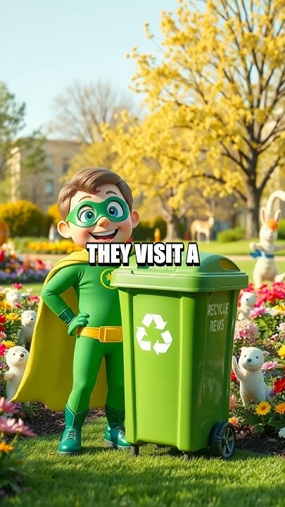 The Adventures of Captain Recycle: Learning About Recycling - YouTube