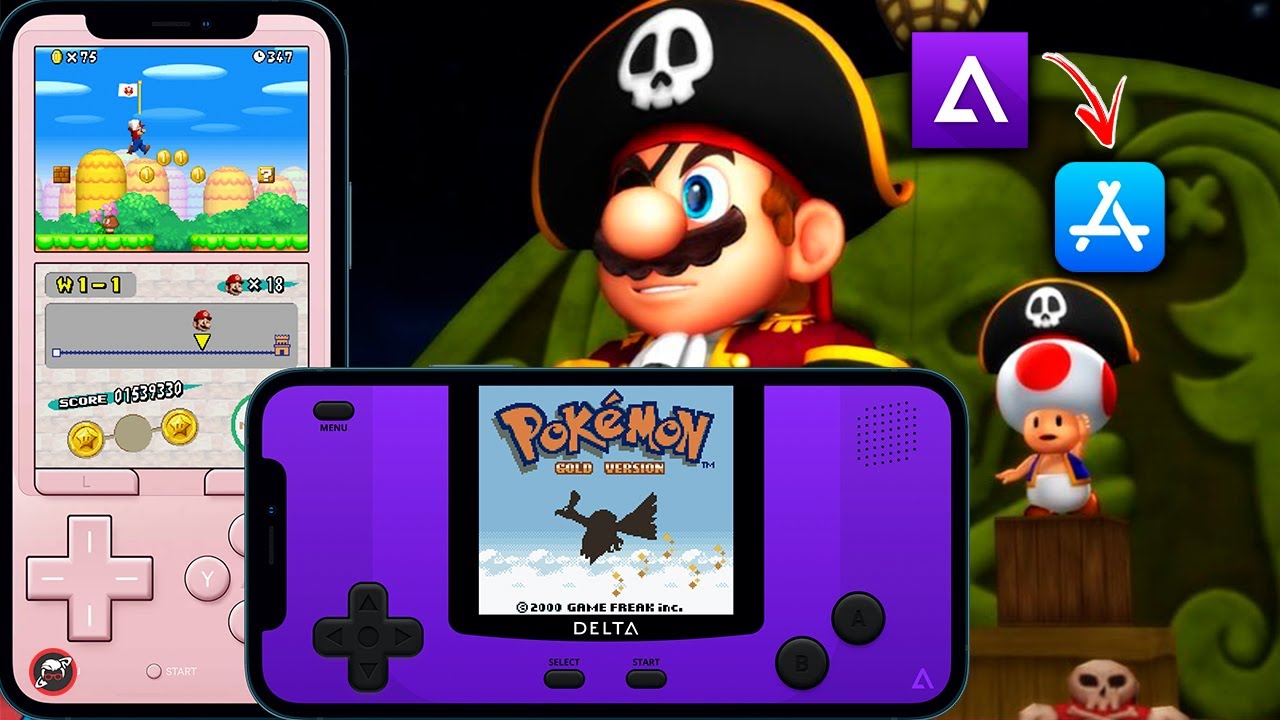 COMO Instalar DELTA EMULADOR: Jogue SNES, Game Boy, N64 e Nintendo DS no iPhone Agora! - YouTube
