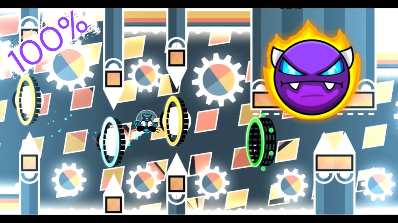" PHJORK " Easy Demon #18 (Geometry Dash) #RANDY_master 117 - YouTube