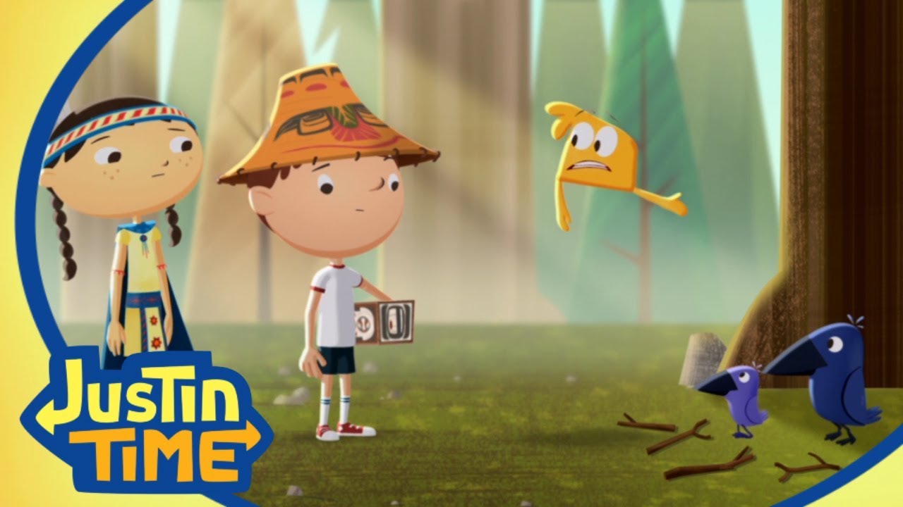 Meet the Ravens | Justin Time Season 2 - YouTube