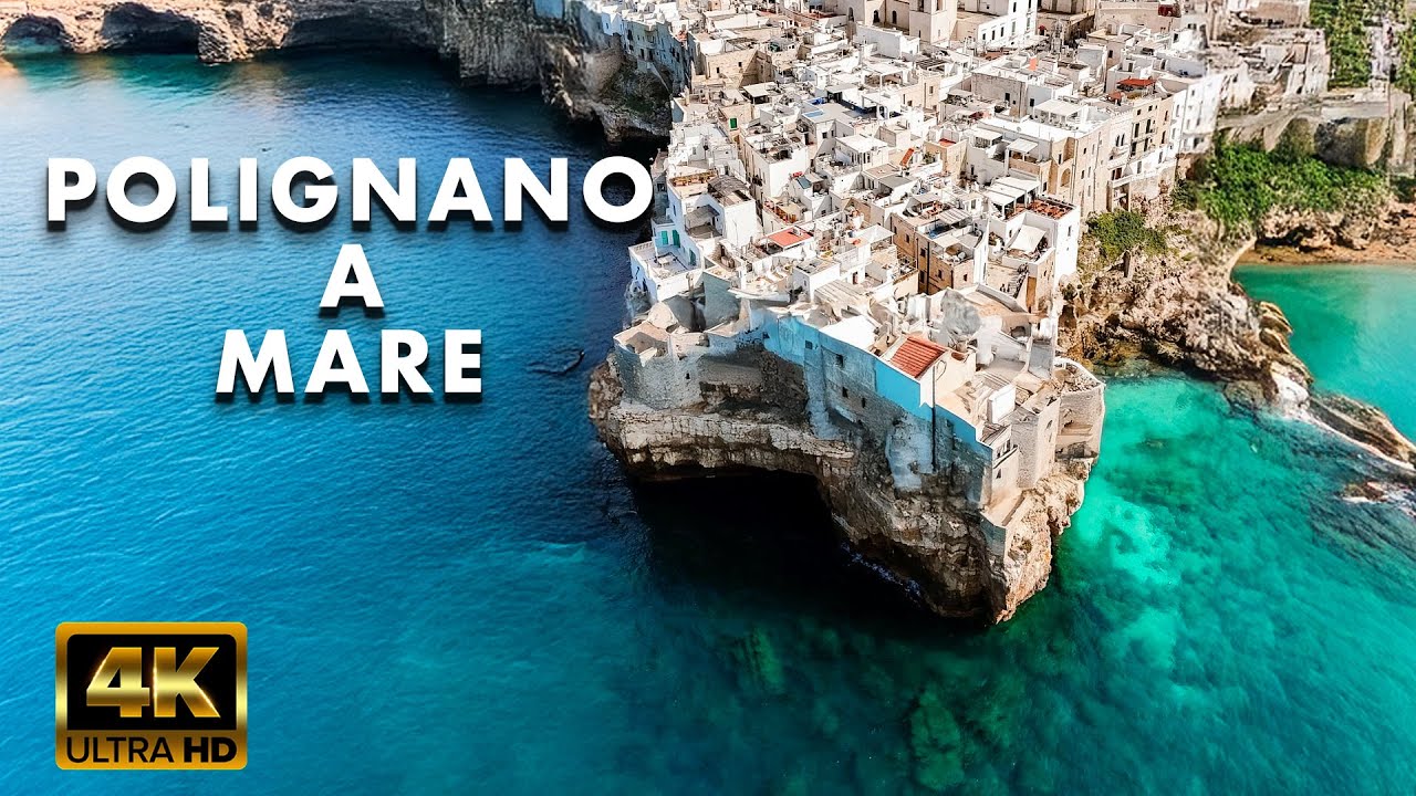 [4K] Polignano a Mare 🇮🇹 ITALY 🇮🇹 Italy's Cliffside Paradise Awaits You ...