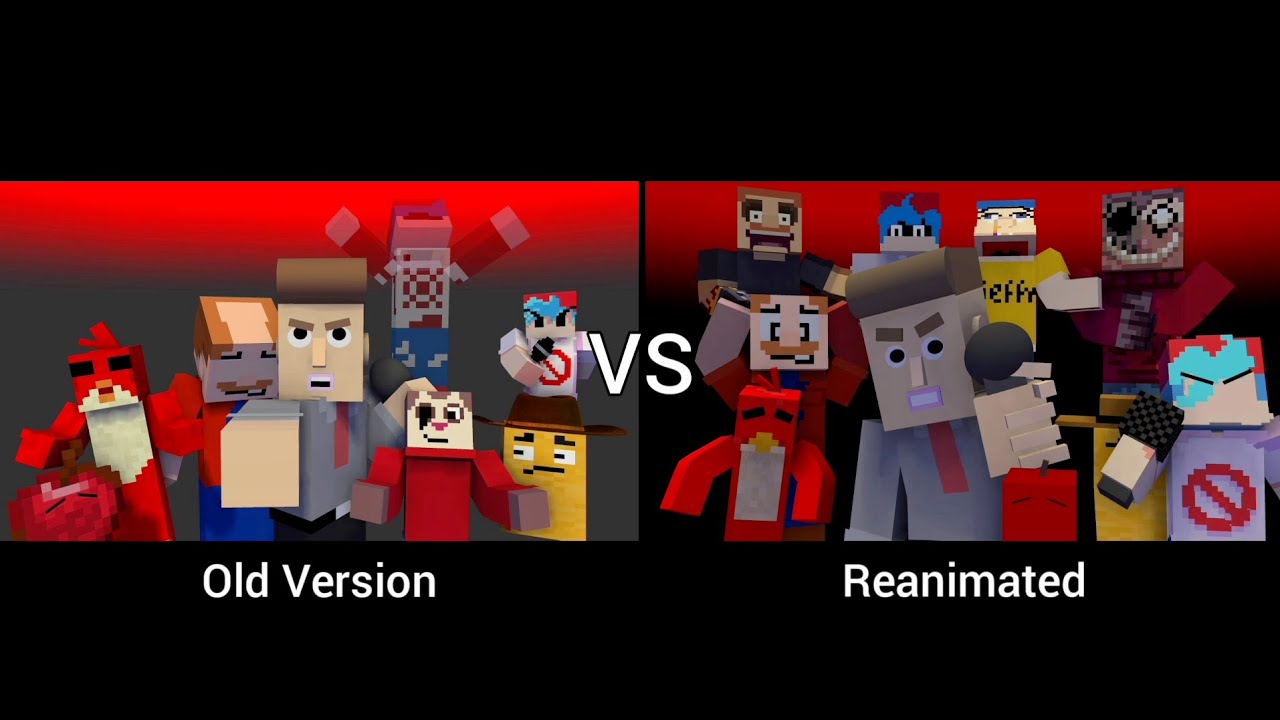 Lyrical Mayhem v2 All Animated | Lyric FNF Song Mega Mix by Animatef ...