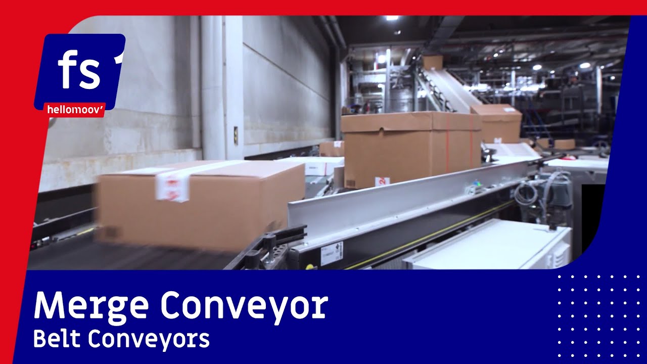 Combining transport with the Merge Conveyor! | Mat-Top Conveyors | FS ...