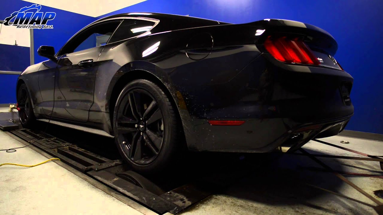 High Performance 2015 Ecoboost Mustang Catback Exhaust System By MAPerformance - YouTube