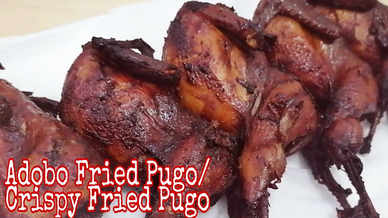 ADOBO FRIED PUGO/CRISPY FRIED PUGO RECIPE/Panlasang Pinoy/ghizhel ...