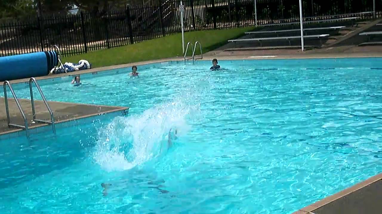 1 And A Half Front Flip Dive - YouTube