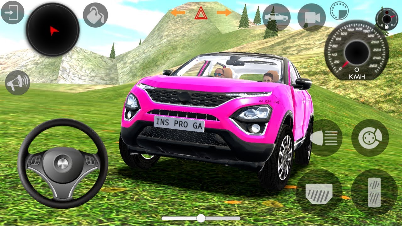 Indian Car Simulator 3D | Indian Car Driving Gameplay | Tata Harrier ...