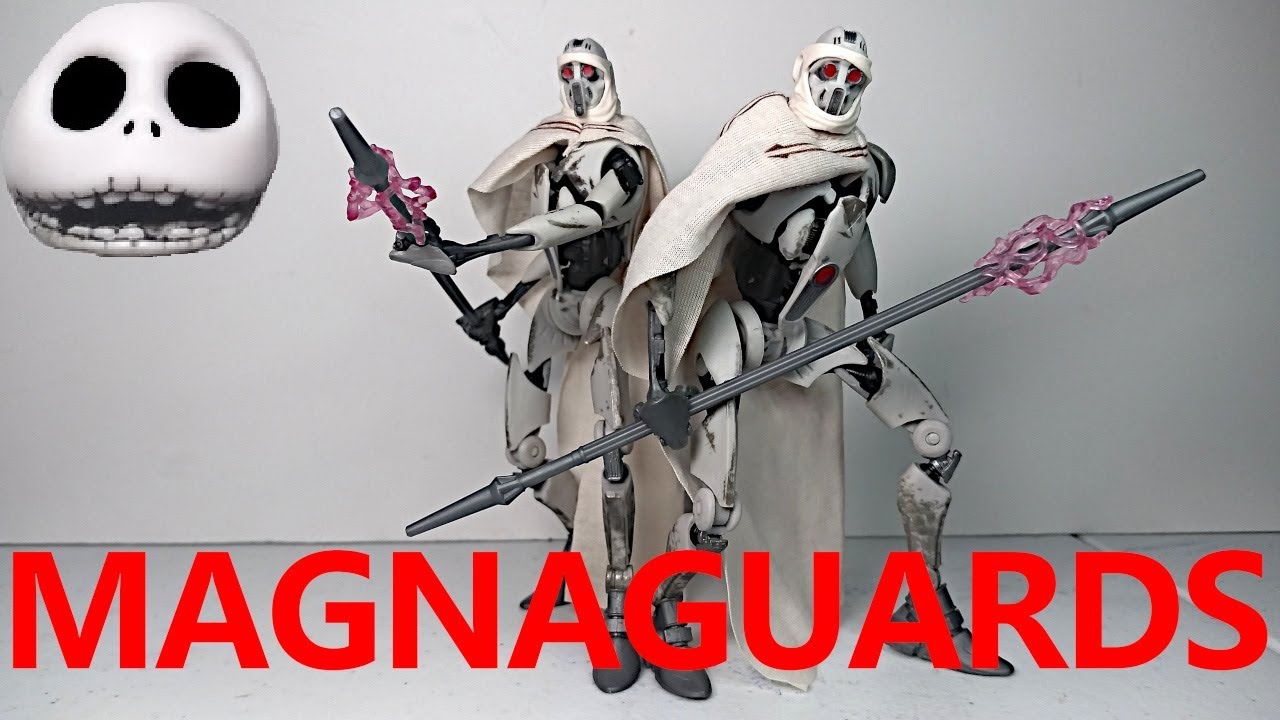 MANGA GUARDS??? - Star Wars Black Series Magnaguard Figure Review ...