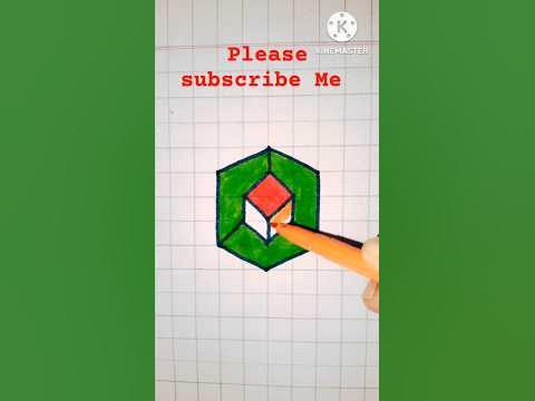 How to draw easy drawing on Graph paper||Easy drawing ️ - YouTube