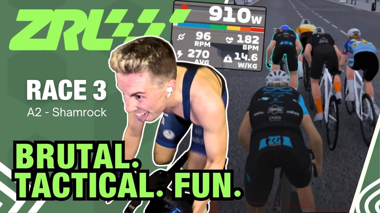 5.9 w/kg on Fox Hill?! ZRL Was Brutal – Zwift Racing League | Shamrock ...
