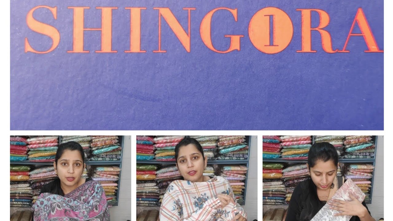 SHINGORA BRANDED STOLE @_Parth_Collection Best Price All India free ...