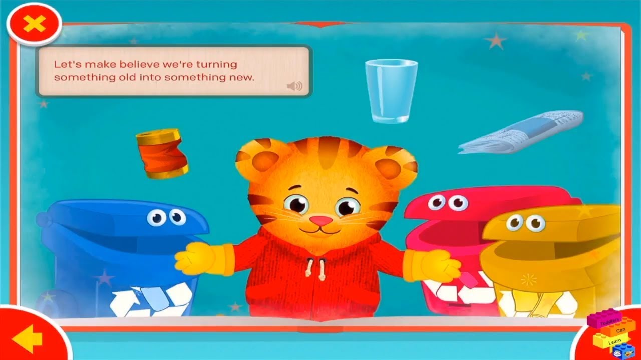 Daniel Tiger's Storybooks|Neighborhood cleanup - YouTube
