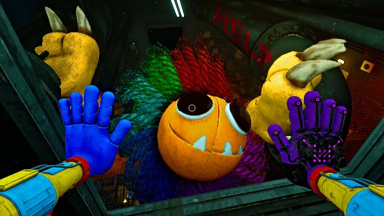 Poppy Playtime: CHAPTER 4 - Meeting Yarnaby / GAMEPLAY & Scary Moments ...