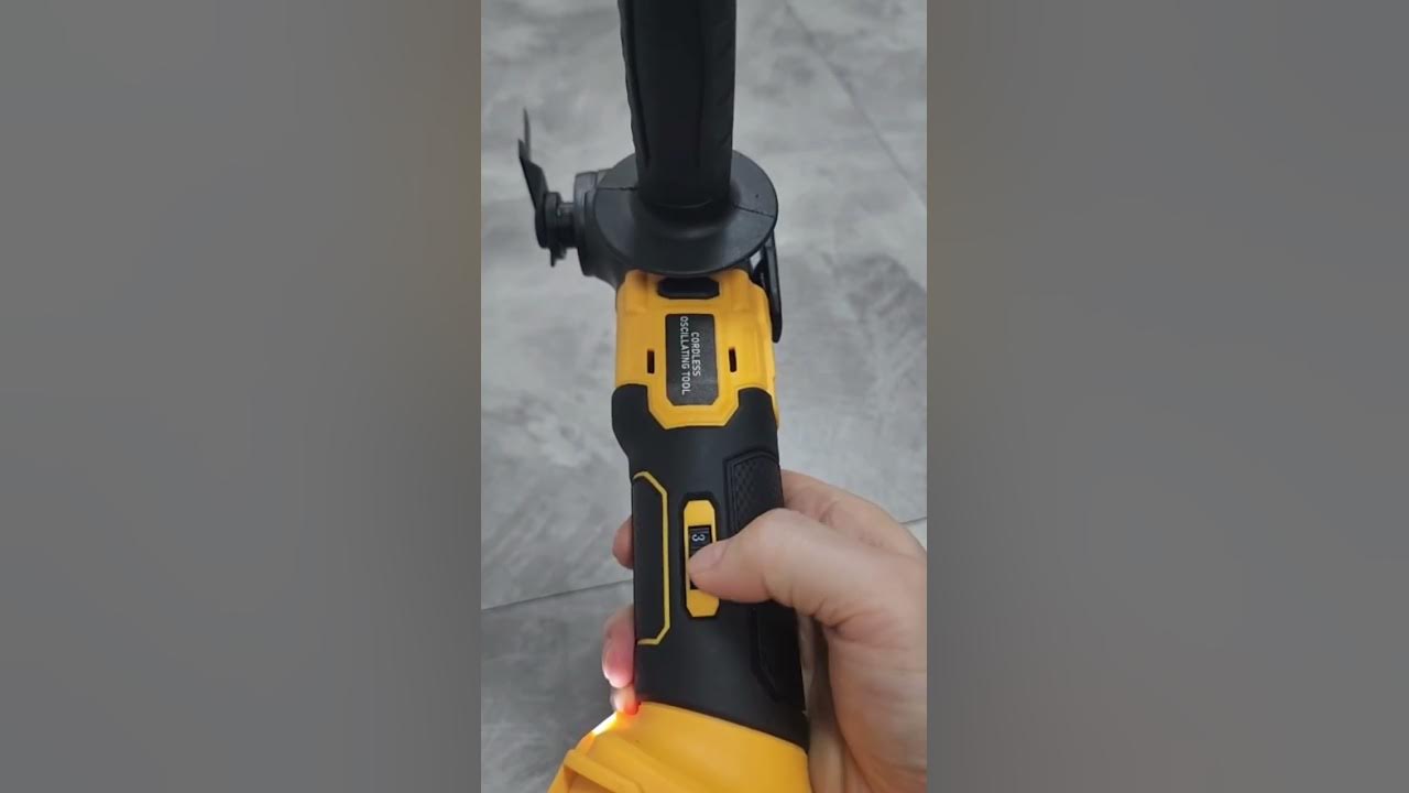 [쿨마켓] GG-224 (디월트 20V 배터리 호환) 충전식 무선 멀티커터 컷터 커터기 - YouTube