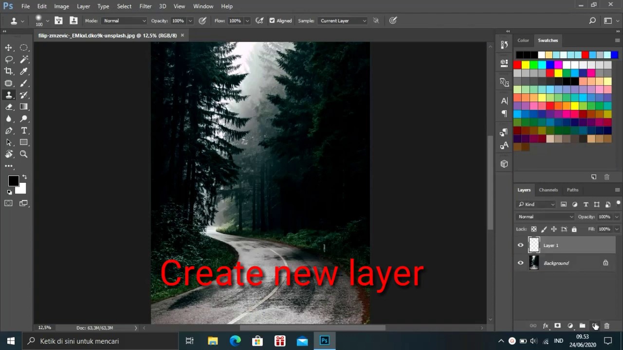 Rain Effect -Photoshop Tutorial - YouTube