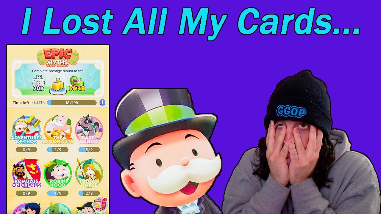 l Lost All My Cards In Monopoly GO! #monopolygo #monopoly #games - YouTube